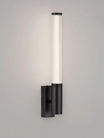 Matně černé kovové LED nástěnné svítidlo Nold – Nova Luce