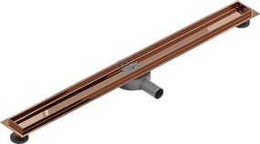 Mexen Flat 360°, tělo žlabu 100 cm, růžové zlato, 1640100