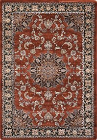 Berfin Dywany, Kusový koberec Anatolia 5857 V (Vizon), 100x200, hnědá, chodba / předsíň
