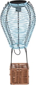 Solární lucerna balón s LED osvětlením PLA113 BLUE-L
