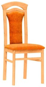 Stima Jídelní židle ERIKA Odstín: Olše, Látky: BOLTON NEW arancio 1