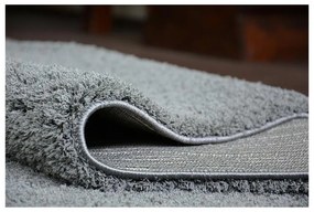 Luxusní kusový koberec Shaggy Azra šedý 2 120x170cm