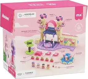 MARIOINEX Stavebnice Mini Waffle Princess / 280 dílků / od 6 let