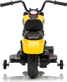 Elektrická motorka STAR žlutá
