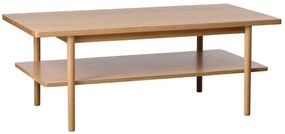 Designový konferenční stolek Zayleigh 120 cm vzor dub