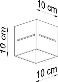Stropní svítidlo SOLLUX Lobo G9 1x40W bez zdroje SL.0207 černá