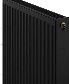Mexen CV21, panelový radiátor 900 x 700 mm, spodní připojení, 1243 W, černá, W621-090-070-70