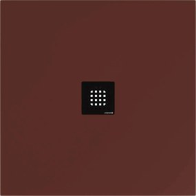 Polysan Flexia - Sprchová vanička 90x90 cm, matná hnědá 71546.71