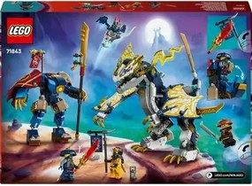 LEGO® NINJAGO® 71843 Rogue a robotický dračí jezdec / Počet dílků: 584