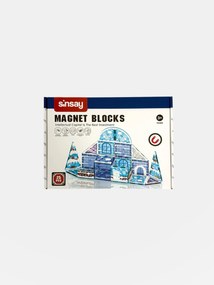 Sinsay - Magnetické stavebnice se zimním motivem - vícebarevná