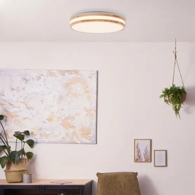 Brilliant - LED Stropní svítidlo LASKOS LED/22W/230V pr. 38 cm gumovník