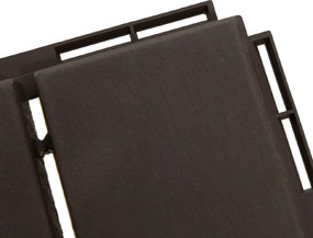 Outsunny plastová dlažba na terasu, sada 9 kusů 30 x 30 cm, protiskluzový design s instalací na sponu, dlažba pro vnitřní i venkovní použití, hnědá |…