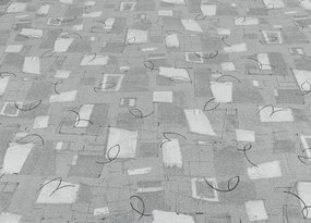 Koberce Breno Metrážový koberec LIBRA 90, šíře role 500 cm, Šedá