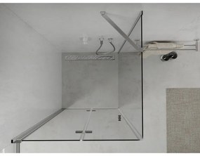 Mexen Lima sprchový kout 80x80cm, 6mm sklo, chromový profil-čiré sklo, 856-080-080-01-00