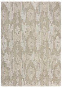 Béžový ručně tkaný vlněný koberec 160x230 cm Dion Ikat – Flair Rugs