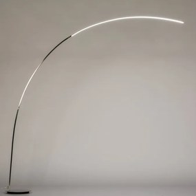 Stojací designová LED lampa se stmívačem Silver Violl