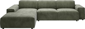 XXXLutz ROHOVÁ SEDAČKA, textil, zelená Livetastic - Sedací soupravy - 001581035508