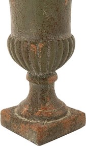 Zelený antik květináč Antiqou - Ø 48*71 cm