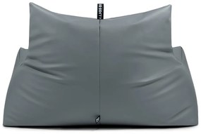 Tmavě modrý sedací vak z imitace kůže Icy Sofa – So Soft?