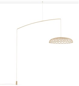 Flos F6394017 Skynest Motion, béžové stropní svítidlo, 57W LED 2700K stmívatelné, prům. 90,4cm