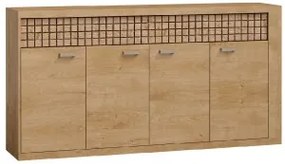 Casarredo Komoda 4D2S NATURAL N9 dub ribbeck/kostka