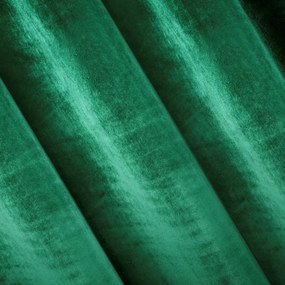 Luxusní sametové závěsy zelené barvy Délka: 300 cm