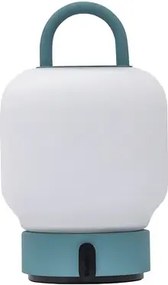 LOOME tyrkysová / Přenosná dobíjecí LED lampa