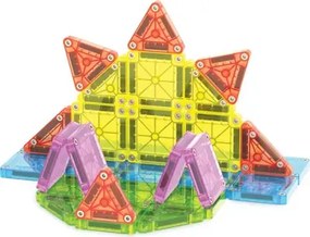 MAGNA-TILES® Magnetická stavebnice Cestovní sada Deluxe / 55 dílků