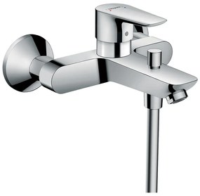 Hansgrohe Talis E, nástěnná páková vanová baterie, chromová, 71740000