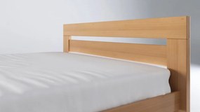 Vystavená postel NEX 180 × 200 cm – masivní buk natur
