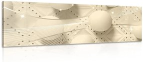 Obraz luxus v sépiové provedení Varianta: 150x50