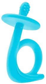 Akuku Dětské silikonové kousátko Šneček modrá, 9,5 x 7 x 5 cm