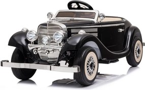 LEAN CARS Elektrické autíčko Mercedes 540K Premium LED MP3 černé
