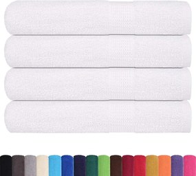 Ručníky FROGN 4 ks bílé 100x200 cm 360 g/m² 136666
