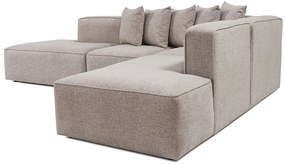 Hanah Home Rohová pohovka MORE B pravý roh béžová