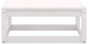 vidaXL Marketos 6dílná zahradní sedací souprava bílá masivní borové dřevo