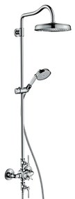 Axor Montreux - Sprchový systém Showerpipe, pákové ovládání, chrom 16572000