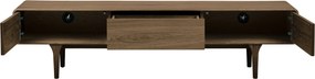 House Nordic TV stolek DARWIN tmavě hnědý 180×45 cm 3201021