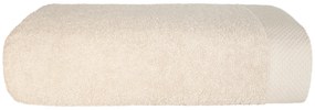 Bavlněný froté ručník BOHO 70x140 cm krémový