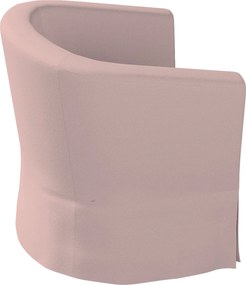 Potah na křeslo IKEA Ektorp Tullsta barva růžová látka pletený vzor