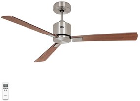 Stropní ventilátor Eco Concept 132cm chrom/dřevo