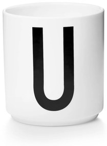 DESIGN LETTERS Porcelánový hrneček dózička Letters S černá porcelán 300 ml