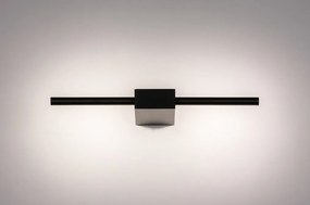 Nástěnné designové LED svítidlo Genesis 30 Black