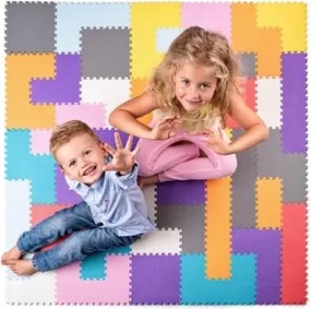 PLASTICA Pěnové puzzle Hlavolam / 120 × 120 cm / od 12 měsíců