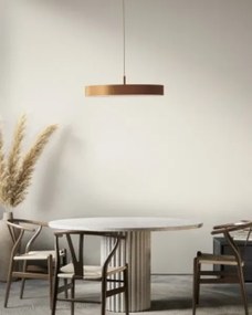 Moderní LED lustr Marcello CCT 60 Cct zlatá s dálkovým ovládáním