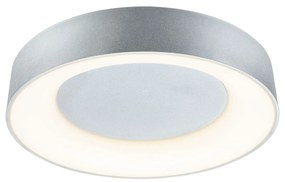 Paulmann 71095 Casca, koupelnové stropní svítidlo LED 23W White Switch, matný chrom, průměr 40cm, IP44