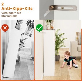 Costway Knihovna s 11 přihrádkami knihovna kancelářská police kostka police