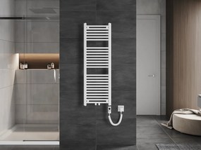 Mexen Mars, elektrické topné těleso 1200 x 400 mm, 600 W, bílá, W110-1200-400-2600-20