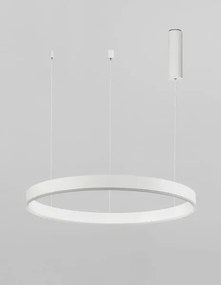 LED lustr Motif 60 bílé stmívatelné