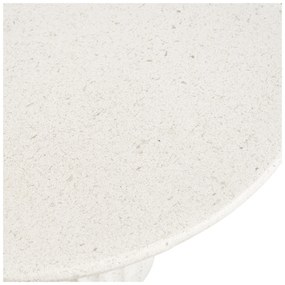House Nordic Odkládací stolek NEWTOWN bílý ø40 cm